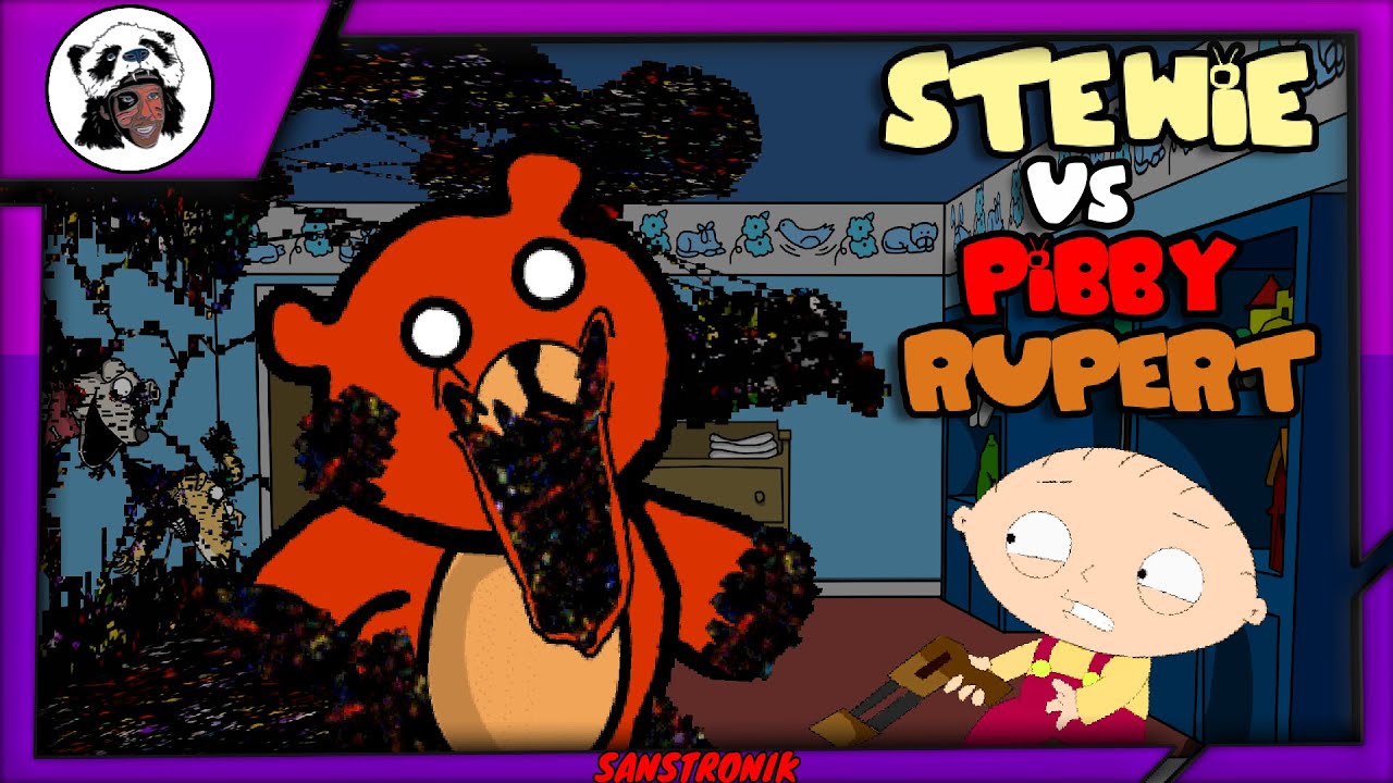 FNF STEWIE VS PIBBY RUPERT FAMILY GUY - YouTube