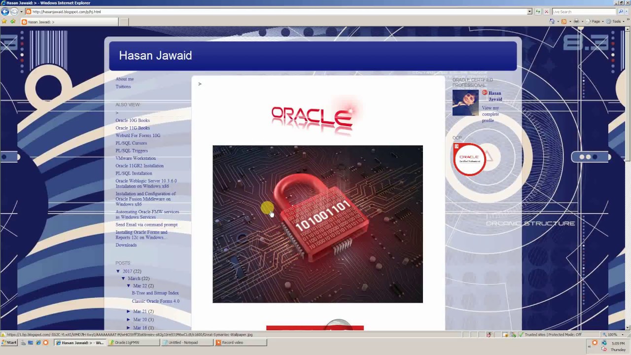 Installation Of Oracle Weblogic Server 11g On Windows Server 64 Bit Youtube