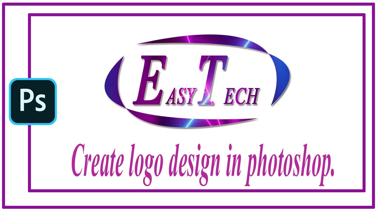 Photoshop tutorial : create logo design in Photoshop. - YouTube