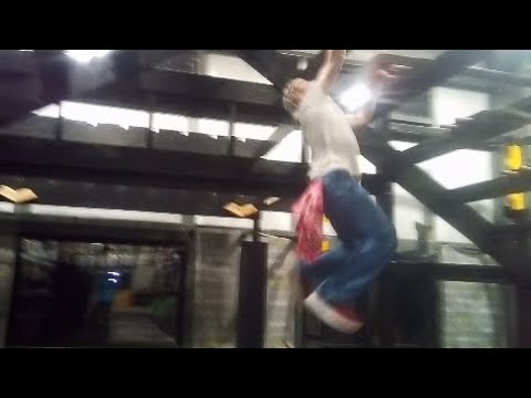 ninja warrior laches are so fun - YouTube