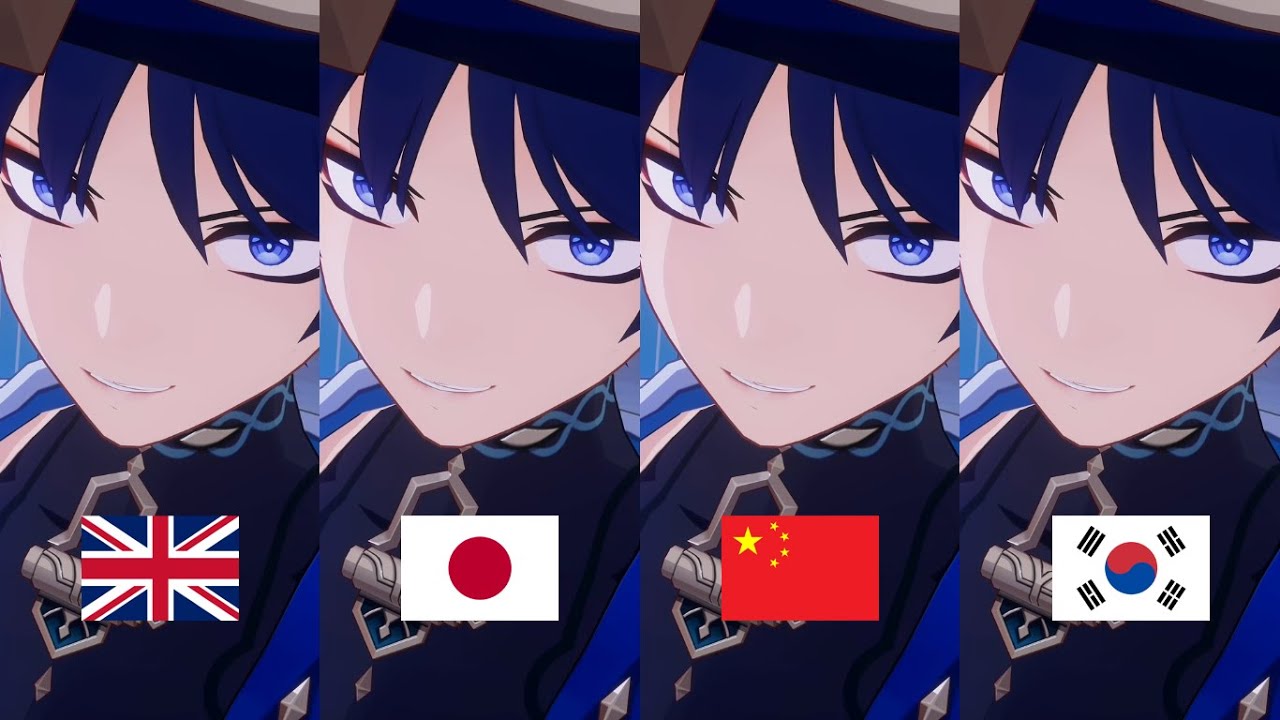 Wanderer Obtains his Anemo Vision & says "DIE!" Cutscene (In 4 Languages) - YouTube