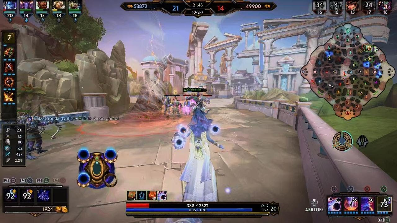 Smite Nut gameplay - YouTube