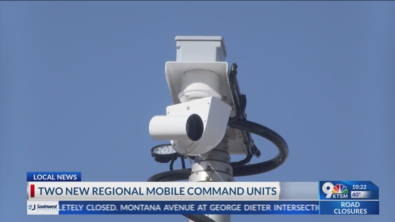 El Paso County unveils 2 regional mobile command units - YouTube