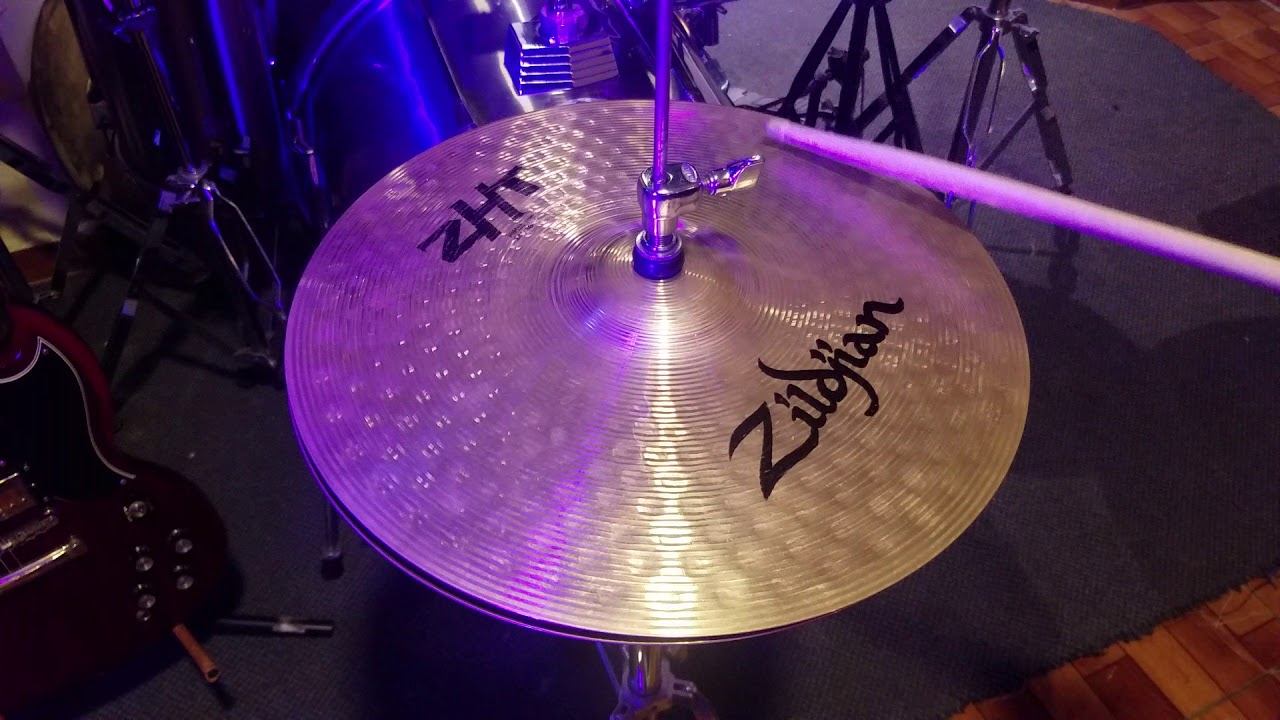 HIT HATS ZHT 14" - YouTube