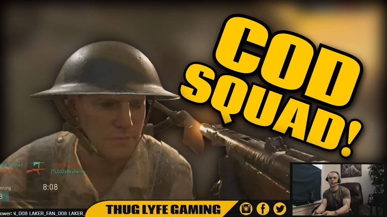 COD SQUAD - Funny Call of Duty WW2 Gameplay - YouTube
