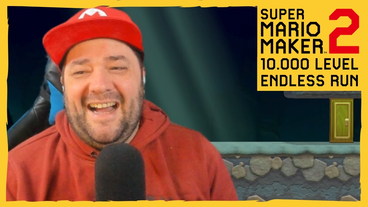 1537+ | 10K Endless RUN | 10000 Level Mario Maker 2 Challenge - YouTube