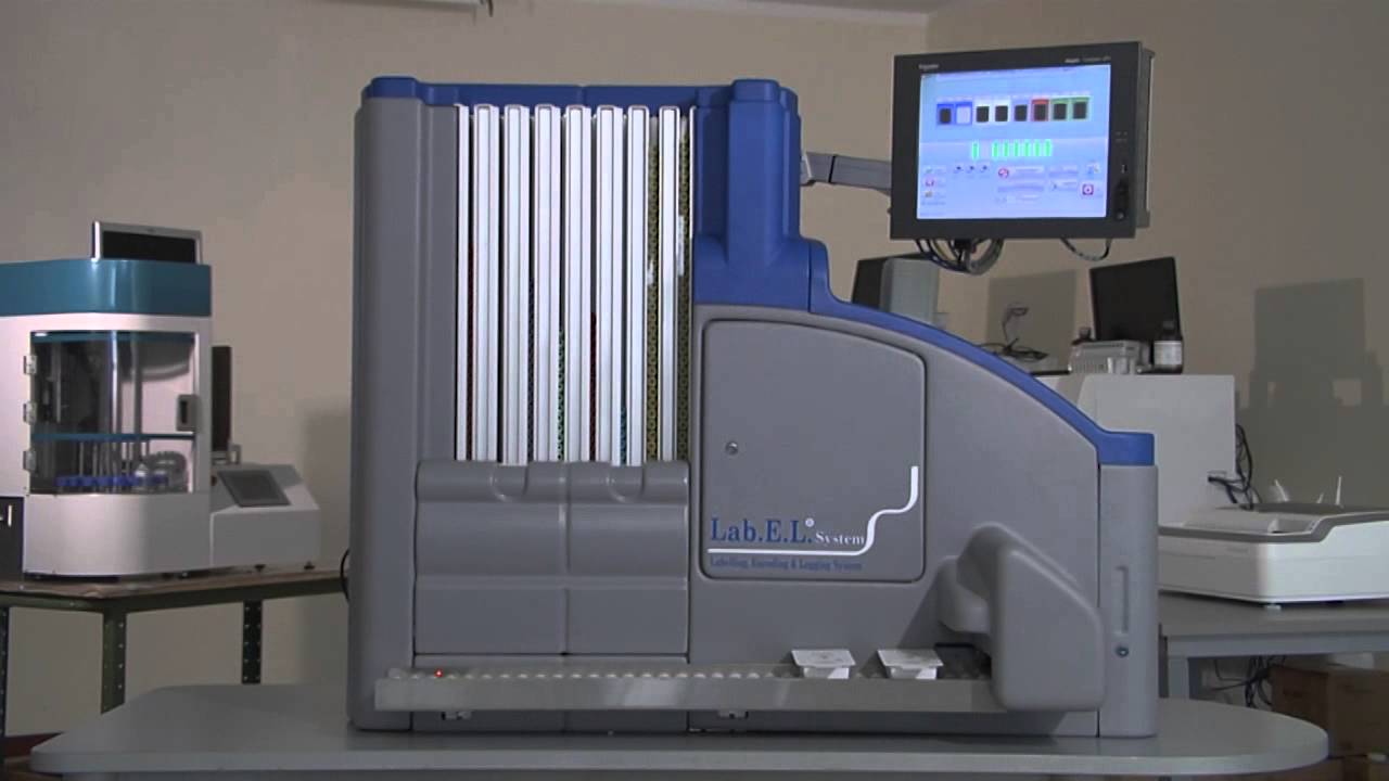 Lab.el preanalytic workstation clinic - YouTube