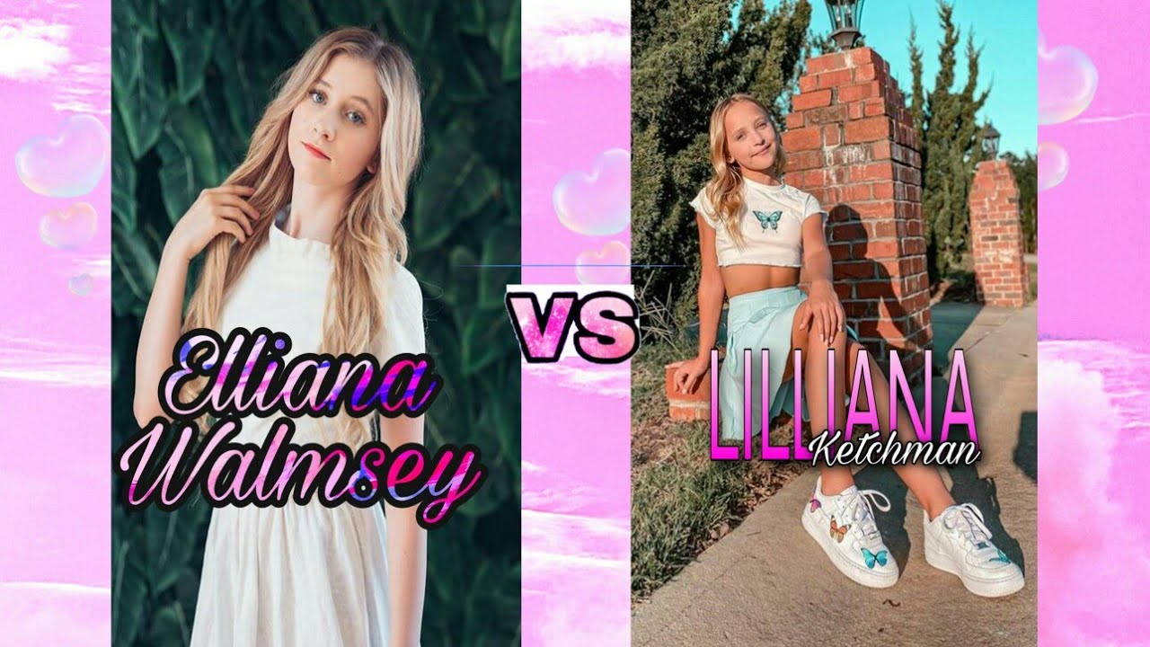 Elliana Walmsley VS Lilly ketchman//Tiktok dance Battle (2021) - YouTube