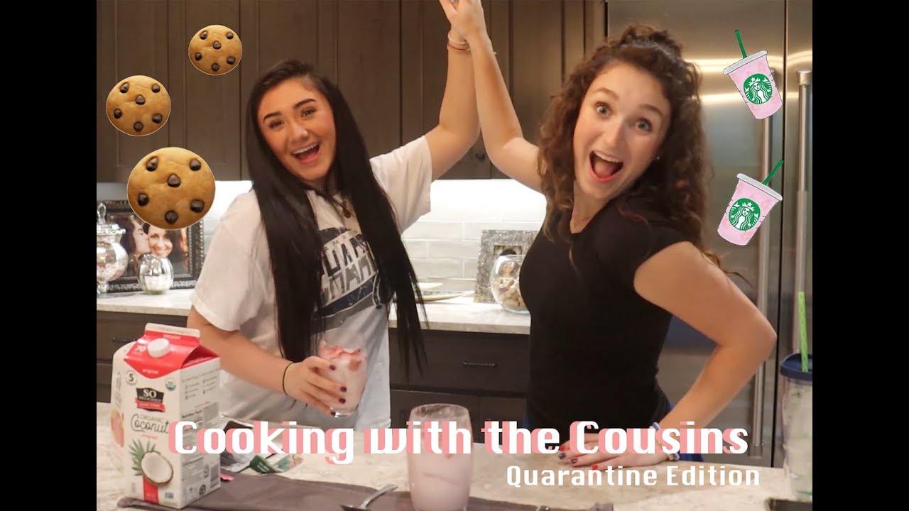 Cooking with the Cousins! Quarantine Edition! 😆😆😆 - YouTube