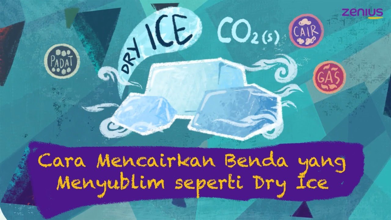 Bagaimana Proses Dry Ice (Es Kering) Menyublim? - YouTube