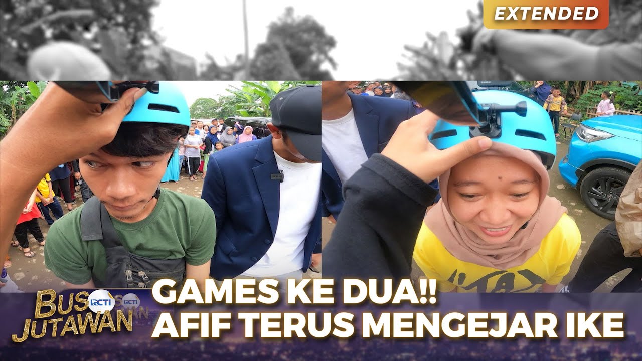 GAMES KE DUA!! Afif Terus Mepet Posisi Ike | BUS JUTAWAN | EPS 55 (2/4 ...
