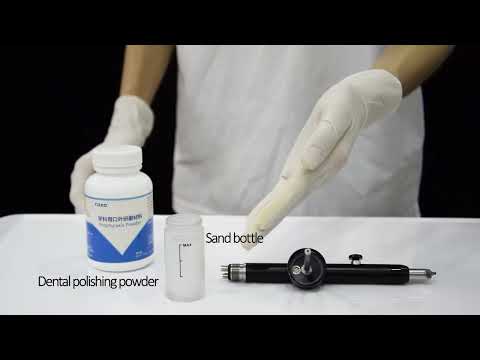 【COXO】 CA-1 Air Abrasion System With Spray Operation And Use Video