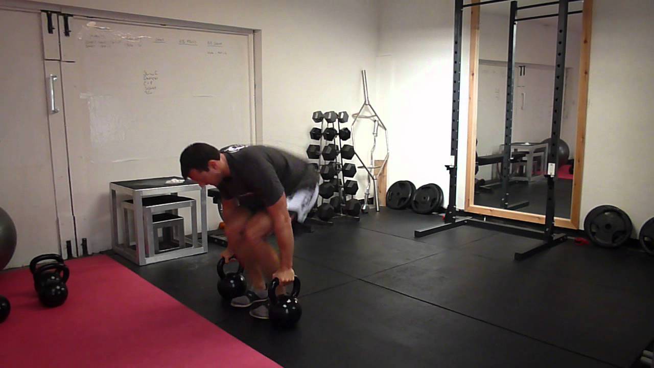 Strength based Kettlebell chain - Bristol Kettlebell Club - YouTube