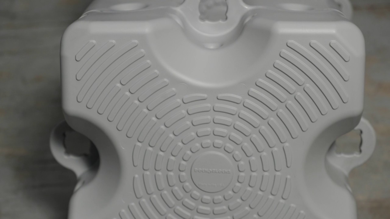 Floating Platform Dock Assembly Tutorial - YouTube