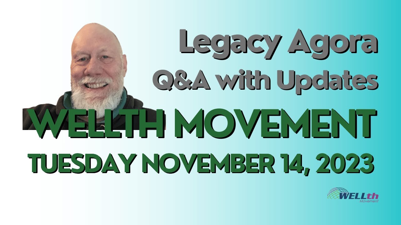 Legacy Agora Updates for SoloAging Challenge #confidence - YouTube