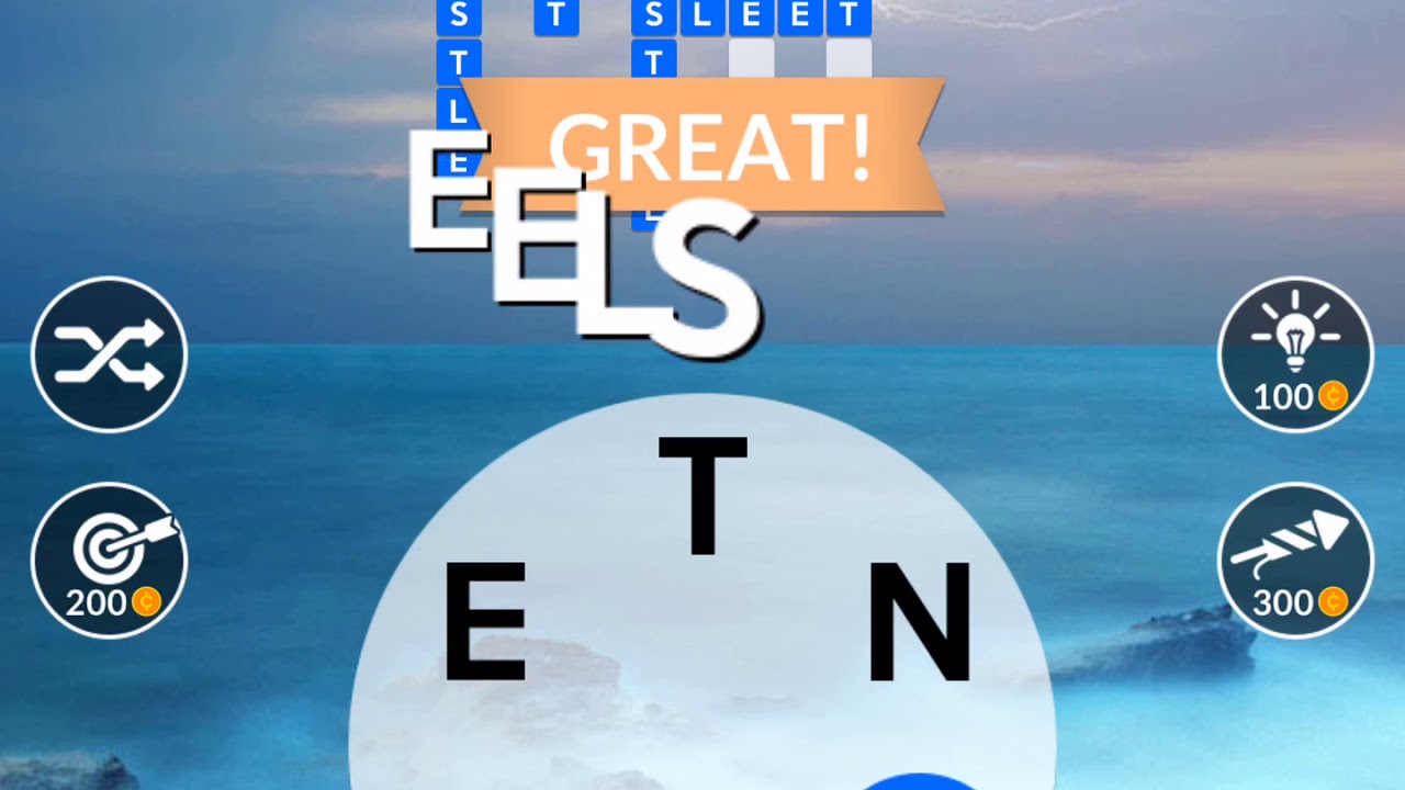 Wordscapes Level 844 Answers - YouTube