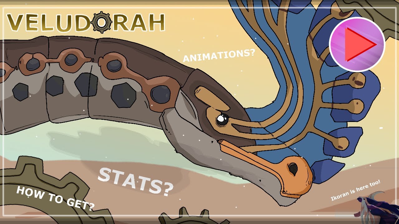 THE VELUDORAH ⚙️ | Creatures of Sonaria Showcase | Ikoran Remodel ...