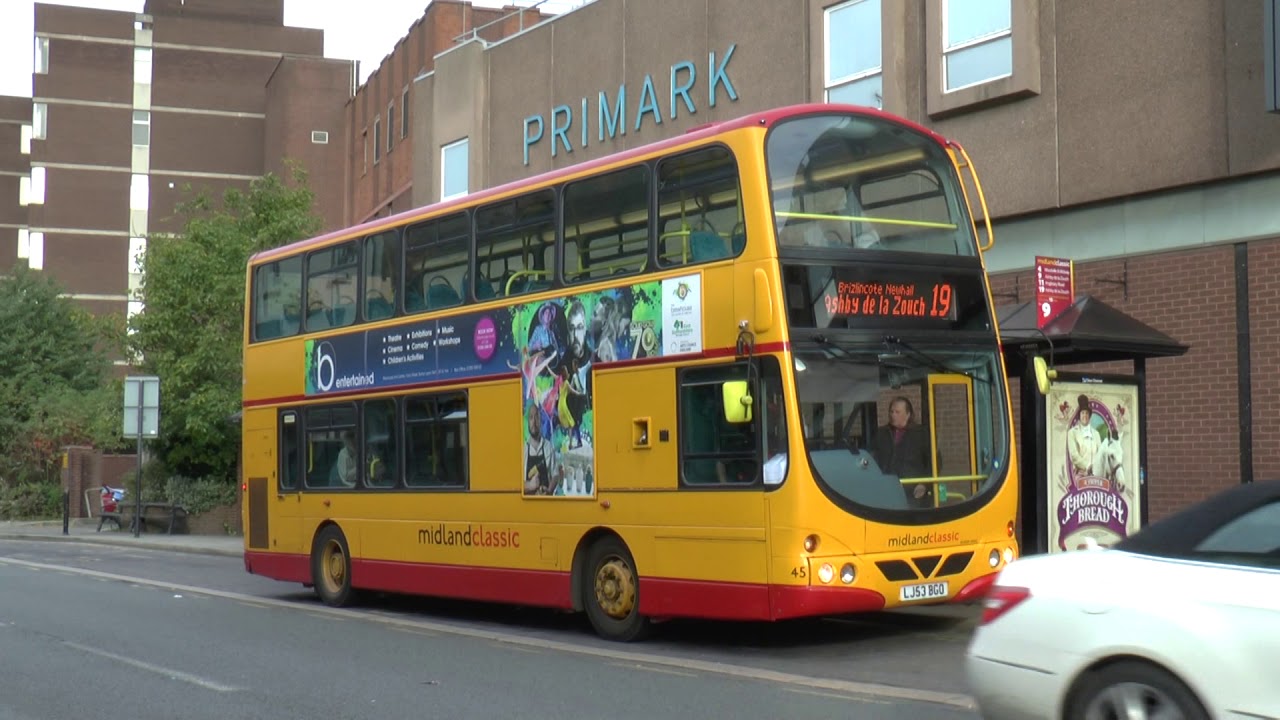 BUSES IN BURTON ON TRENT OCT 2017 - YouTube