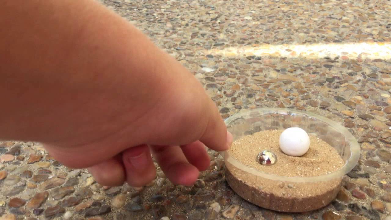 Quicksand- experiment #5.חול טובעני- ניסוי #5 - YouTube