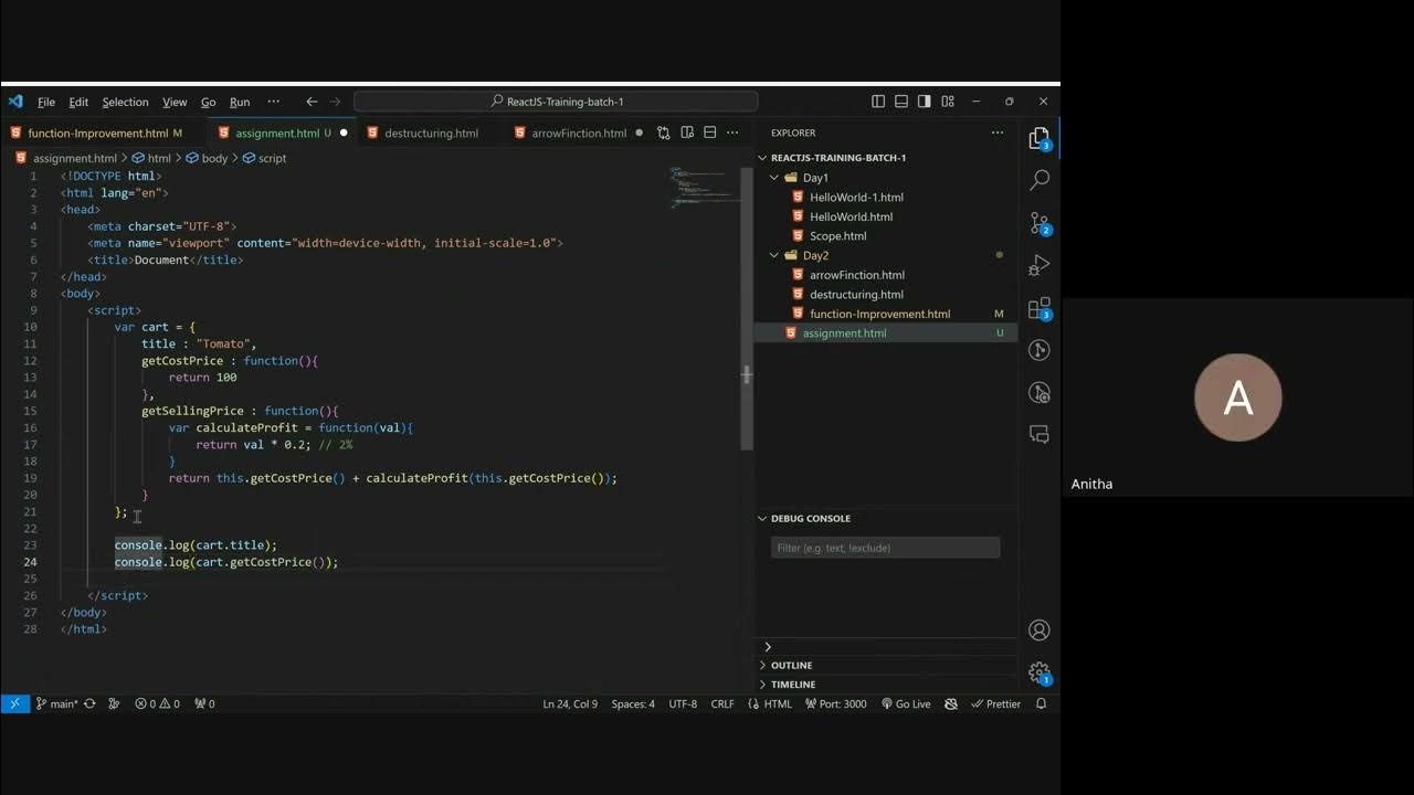Part 3 Reactjs In Tamil Youtube