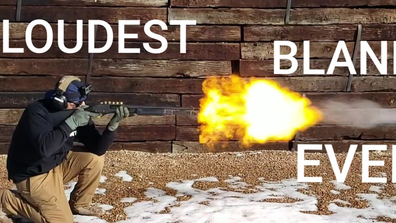 Lightfield shotgun blanks and some door breaching rounds!!! - YouTube