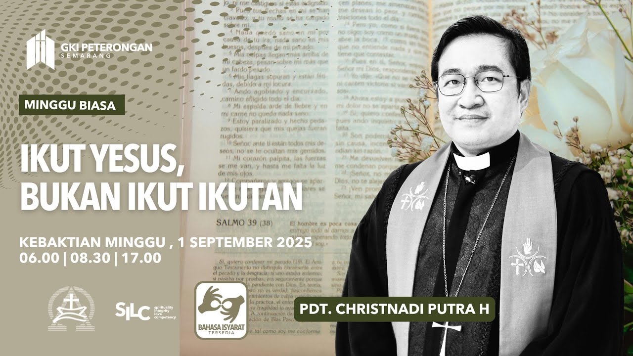 Ikut Yesus, Bukan Ikut-ikutan - Minggu Biasa (Pagi 1) - YouTube