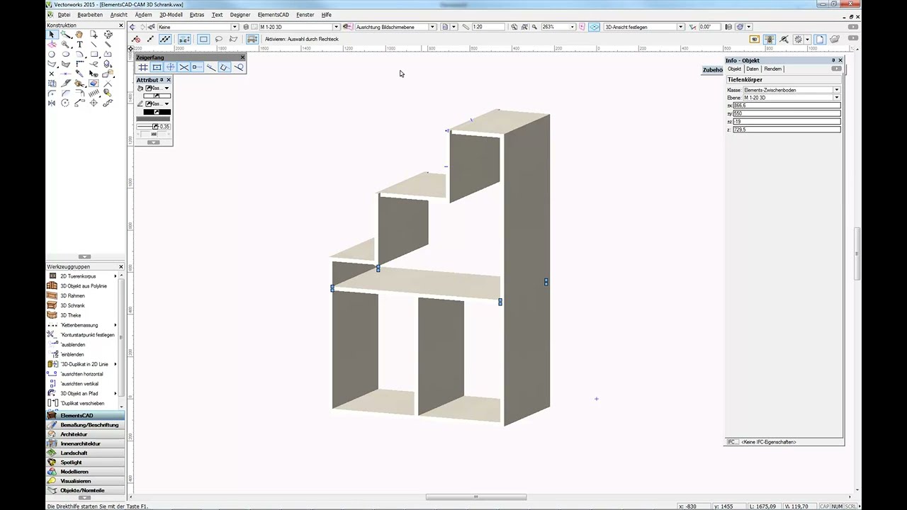 Vectorworks CAD CAM - YouTube