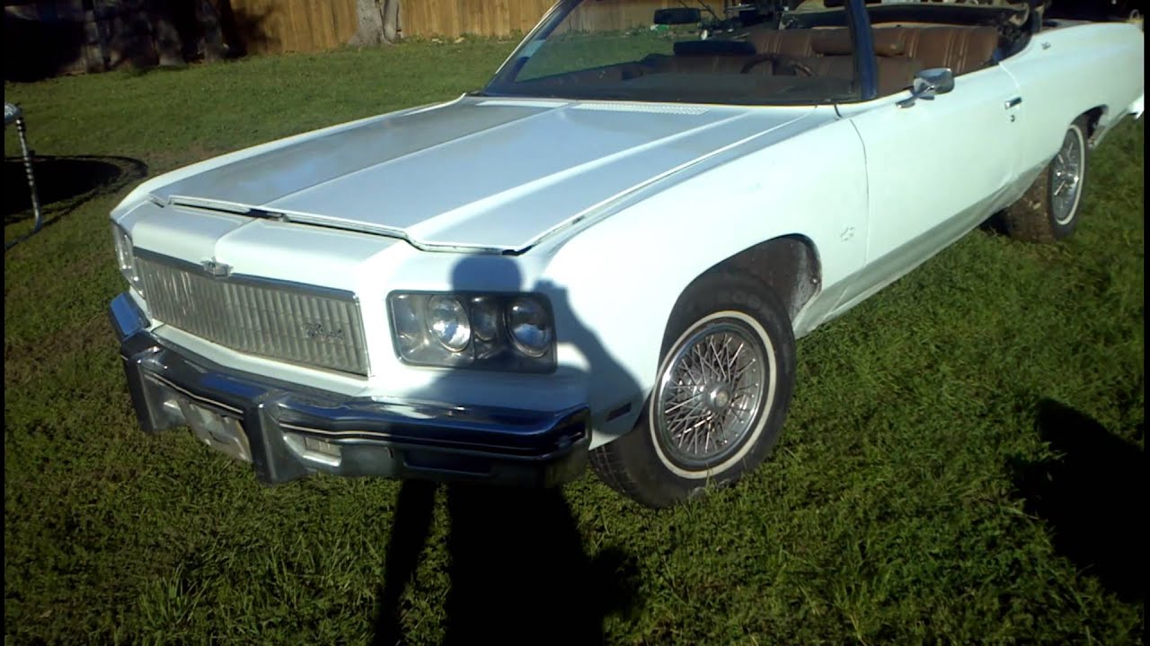 walk around of the 75 caprice - YouTube