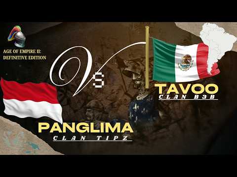 Panglima (Ina) vs tavoo (Mex). Empire Wars 1v1 At Dunespring Map