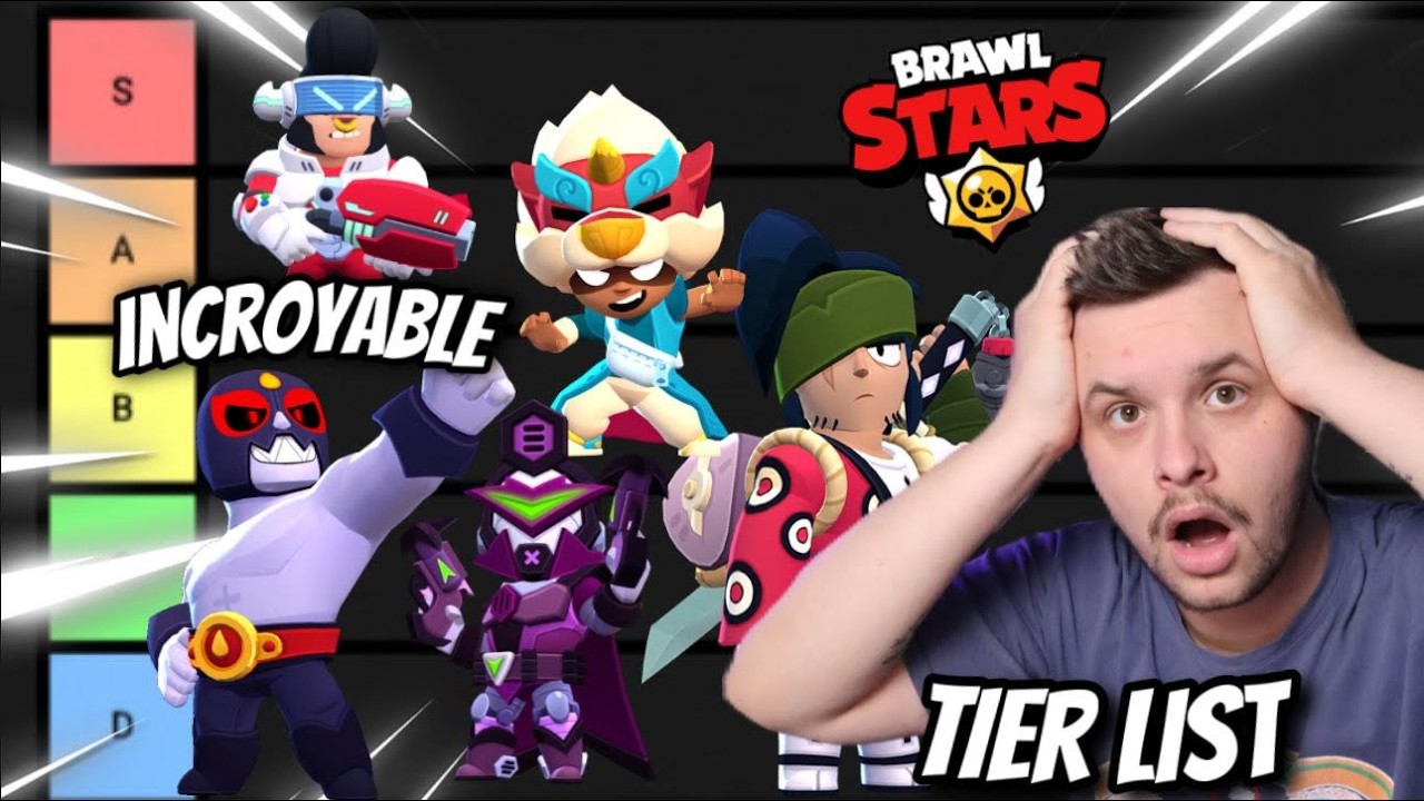 TIER LIST DES PLUS BEAU SKIN #brawlstars #supercell #tierlist - YouTube