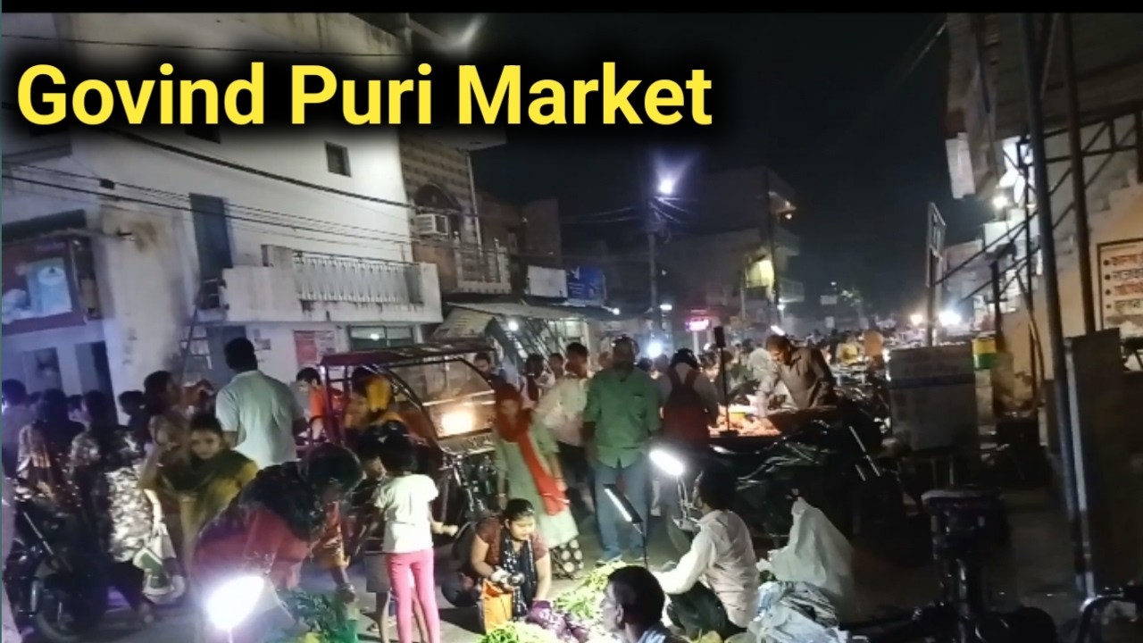Govind Puri Market Pahunch Gaye 🛒🛒 - YouTube