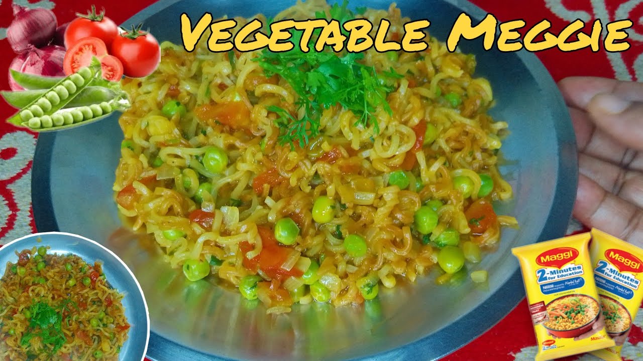 Masala Meggie Recipe|| Vegetable Masala Meggie Recipe|| Usha Kitchen ...