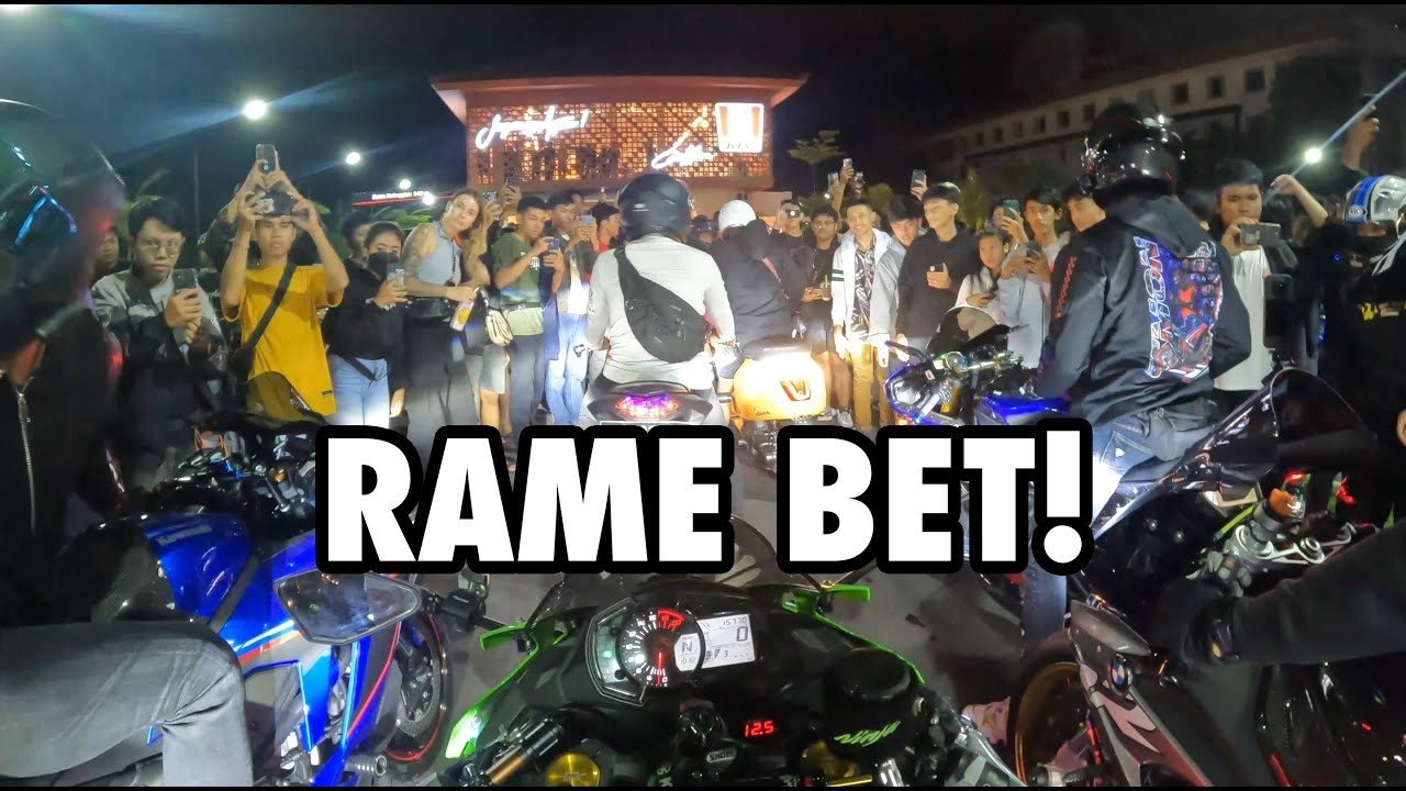 Kumpul Rame Anak Motor - Midnight Meetup Bali Bikers Scene 2023 - ZX25R ...