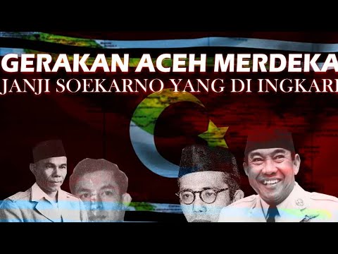 Gerakan Aceh Merdeka !! Sejarah Ketika Aceh Ingin Membuat Negara ...