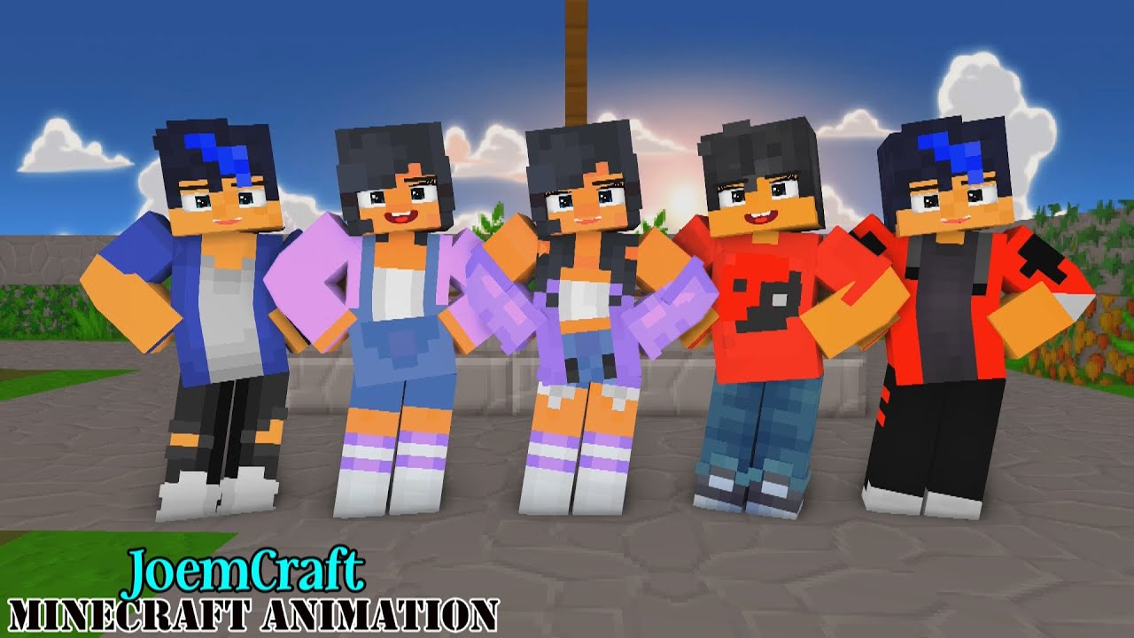 APHMAU FAMILY W/ KIDS CREW | CHICKEN WINGS MEME | SHUFFLE DANCE | WOMP ...