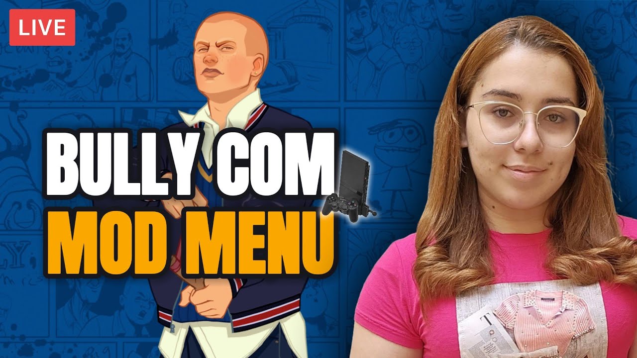 MOD MENU de BULLY (AO VIVO) - Chat ESCOLHE o QUE FAZER! - YouTube