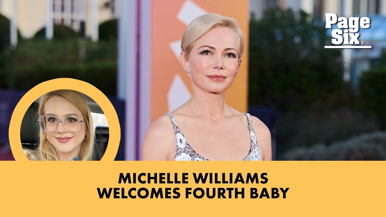 Michelle Williams welcomes baby No. 4 with husband Thomas Kail - YouTube