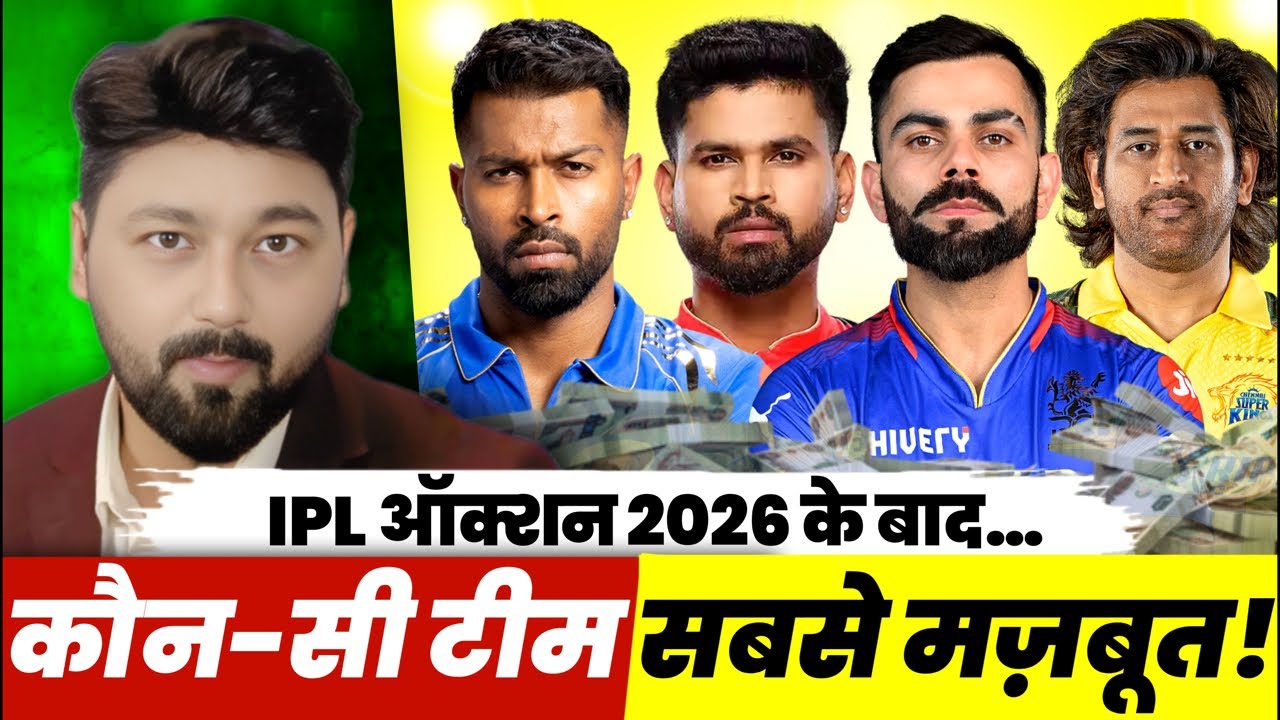 IPL team analysis| IPL Auction 2025| Which team is best ? #ipl - YouTube