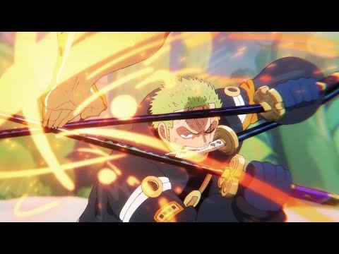 Zoro vs Lucci battle in egghead - YouTube
