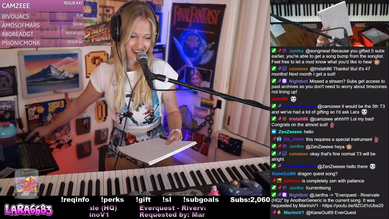 EverQuest - Rivervale - lara6683 Piano Live Learn - YouTube