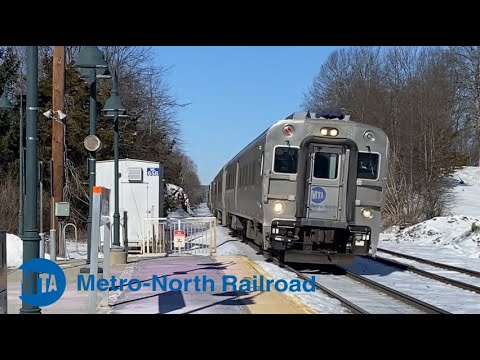 MTA GP40PH-2 4906 and F40PH-3C 4907 and 4909 at Campbell Hall - YouTube