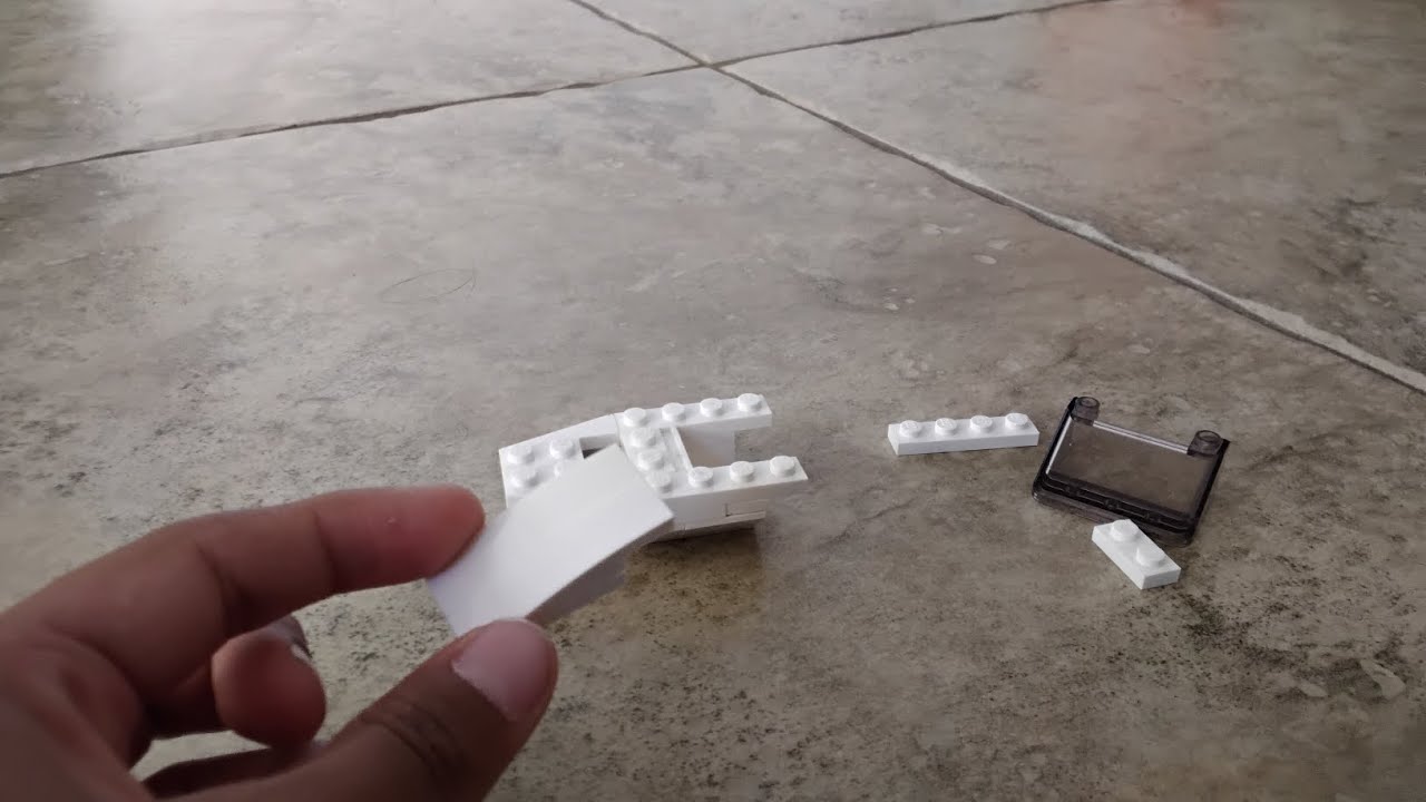 How to make a simple lego nose for your plane - YouTube