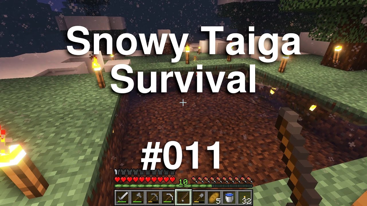 Minecraft Snowy Taiga Survival - #011 - YouTube