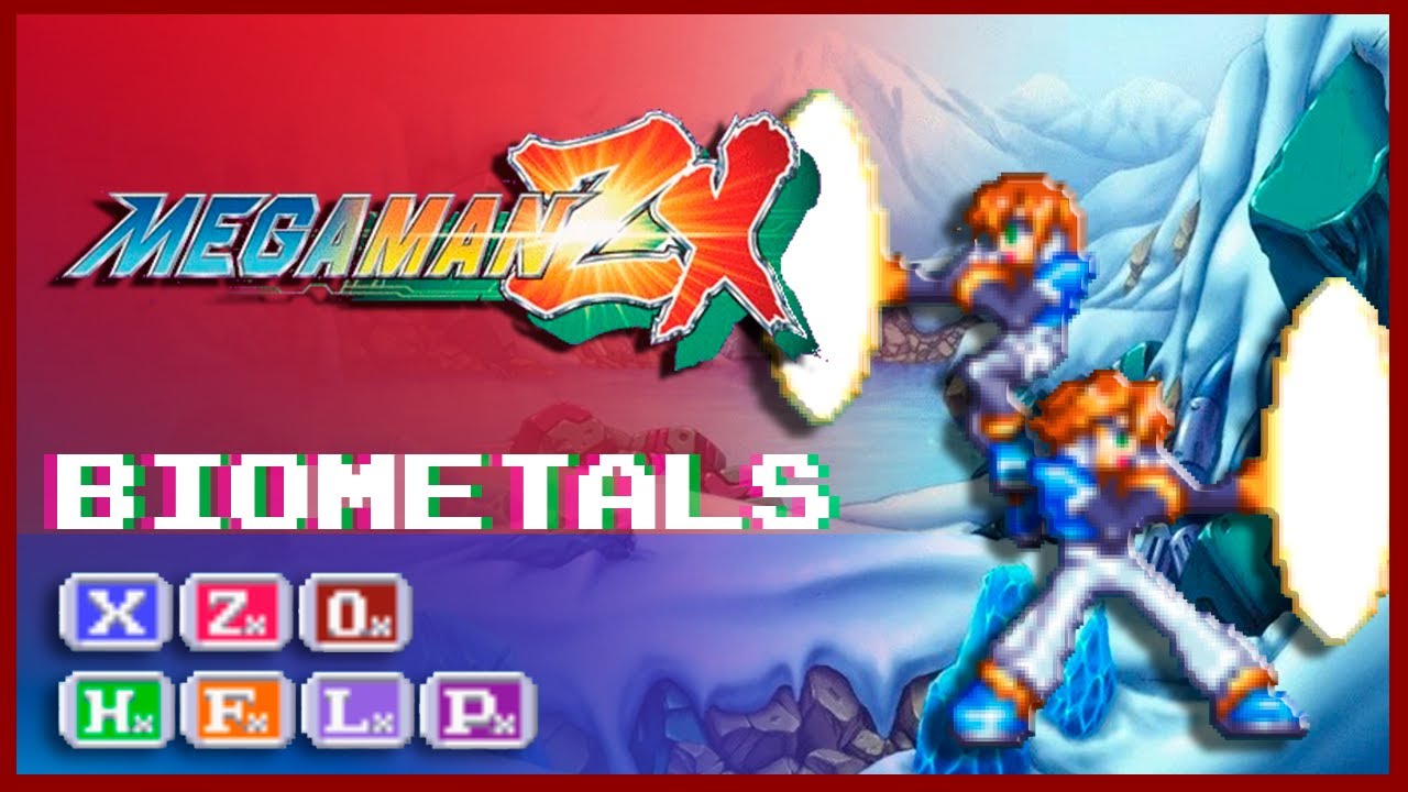 Mega Man ZX Todos Los Biometales - YouTube