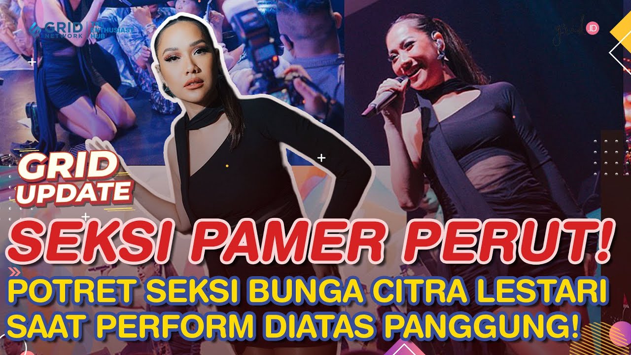 HOT BANGET! Potret Seksi Bunga Citra Lestari Pamer Perut Saat Perform ...