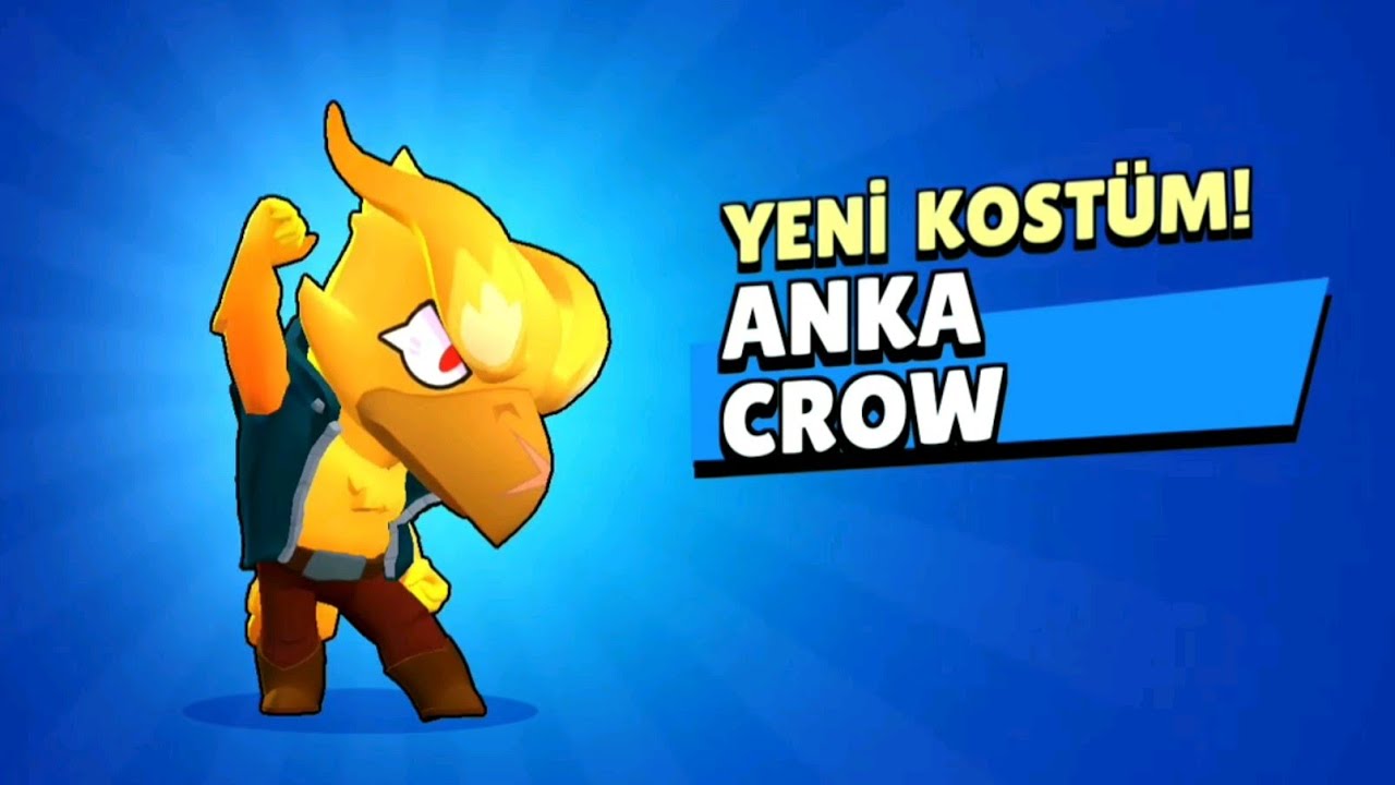 ANKA CROW ALDIM - BRAWL STARS - YouTube