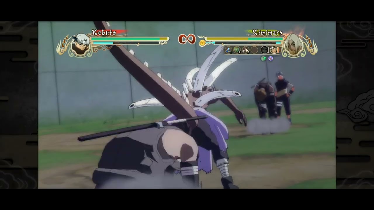 Naruto Ultimate Ninja Storm Kabuto vs Kimimaro (Curse Marked Second ...