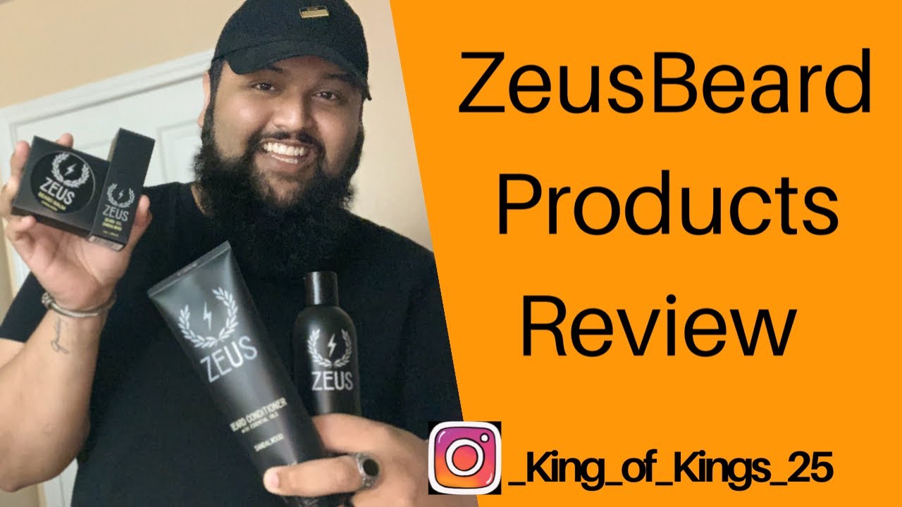 Beard on Point with Zeus Beard Products - YouTube