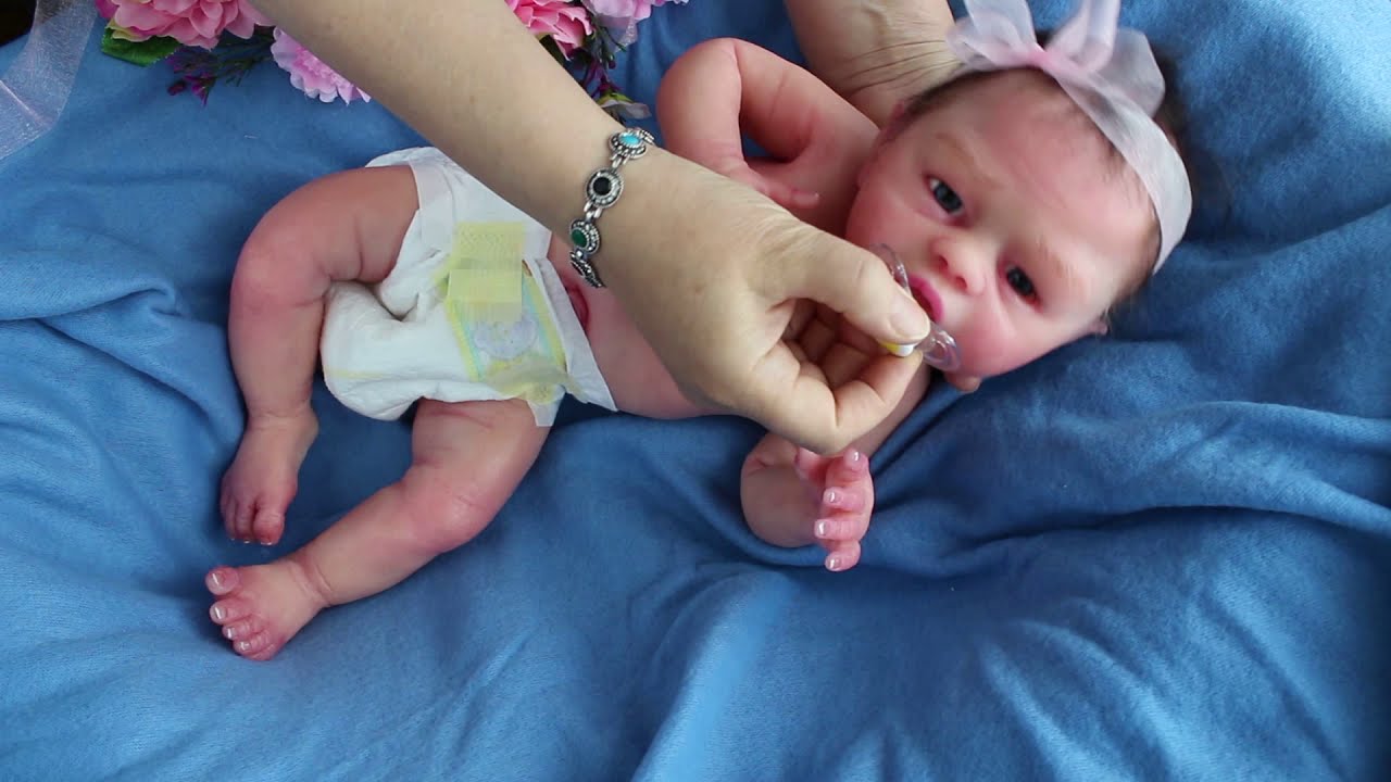 Bunny-girl. Full body silicone baby-doll. - YouTube