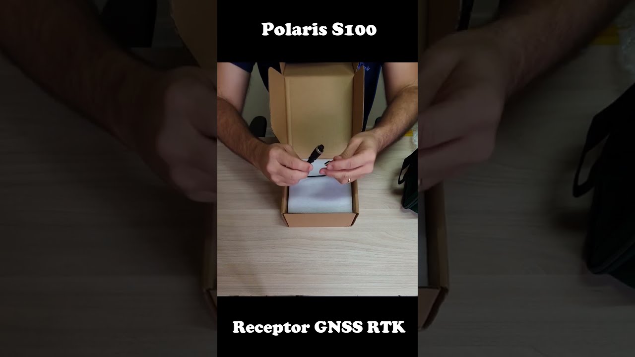 Receptor GNSS RTK Polaris S100 - unboxing #shorts - YouTube